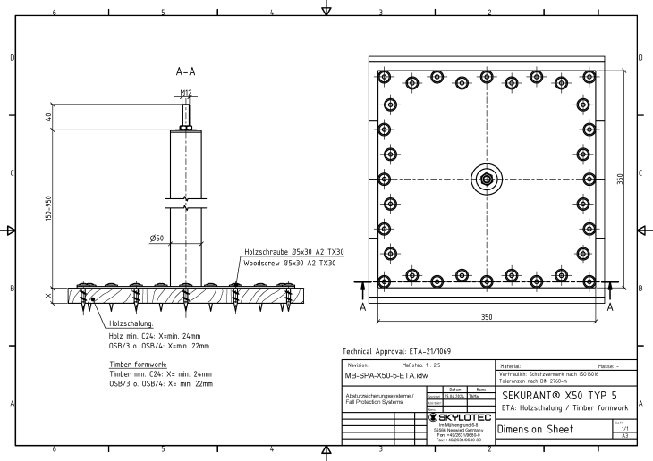 SEKURANT® X50 TYP 5